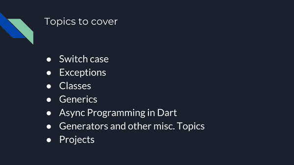 Dart Programming Language Tutorial Part 1 Series Introduction Rishabh Jain